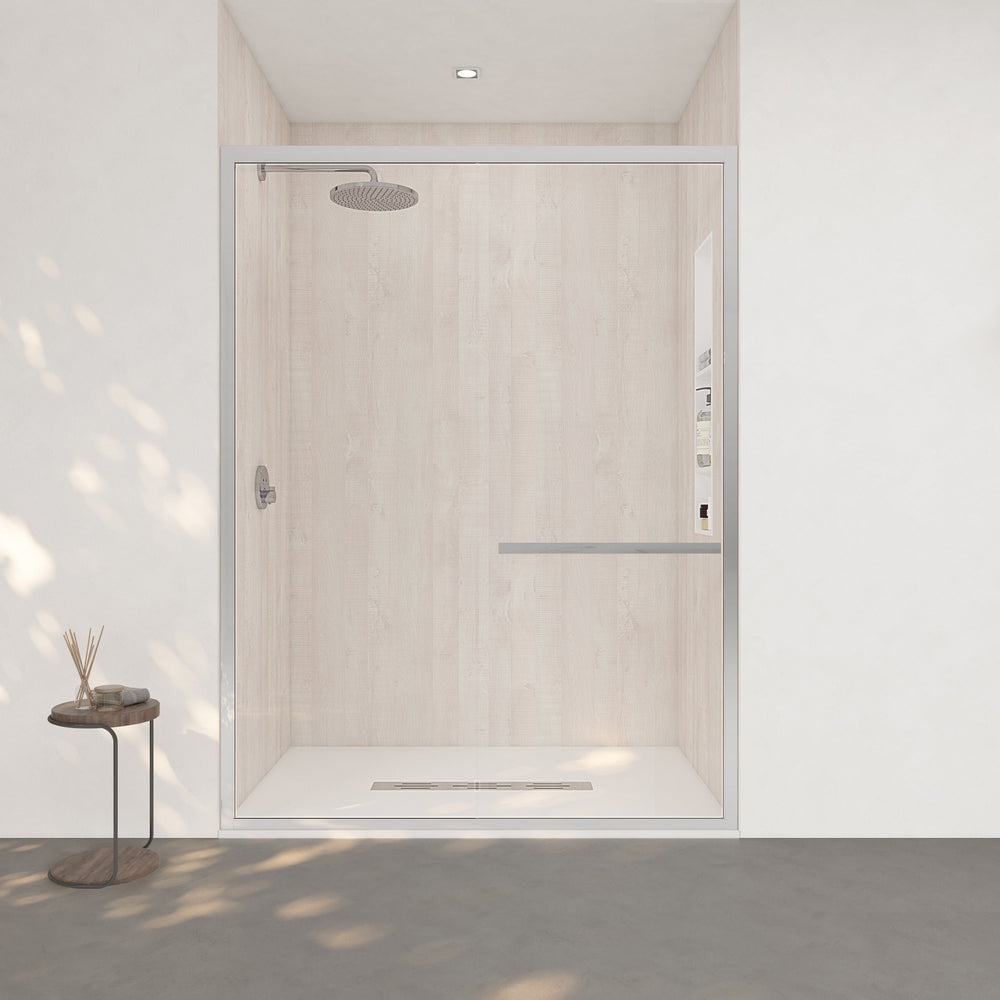Colored Flat Shower Wall Panels Kit – Matte Finish – Kostone